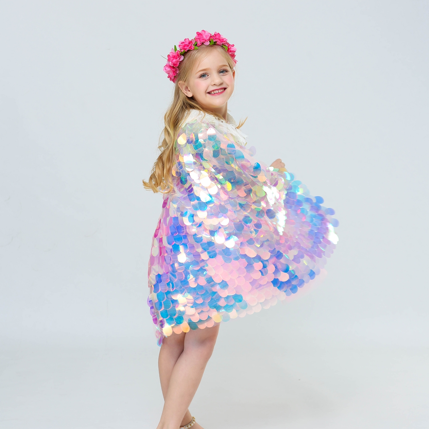 39% off on Lilac Kids Sequin Cape | OneDayOnly