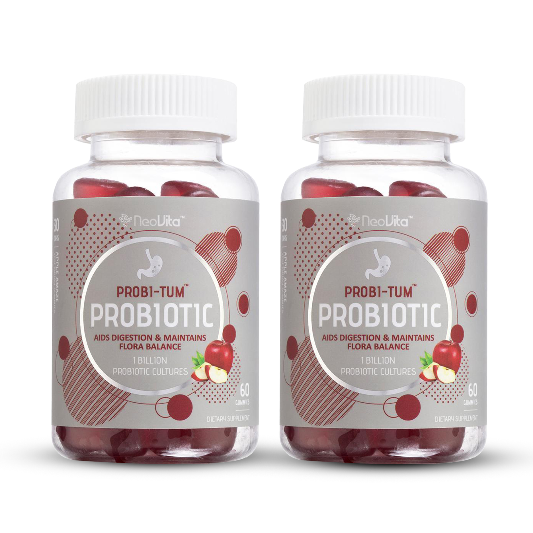 27% off on 2x 60 Probi-Tum™ Probiotic Gummies | OneDayOnly