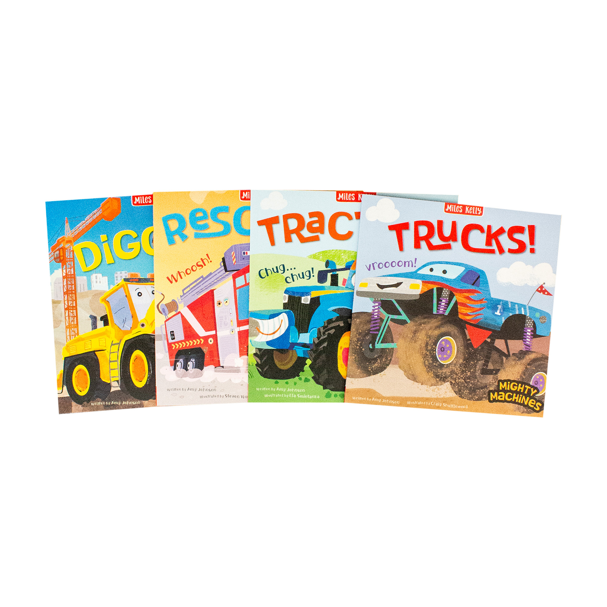 41% off on Mighty Machines Collection (4 Books) | OneDayOnly