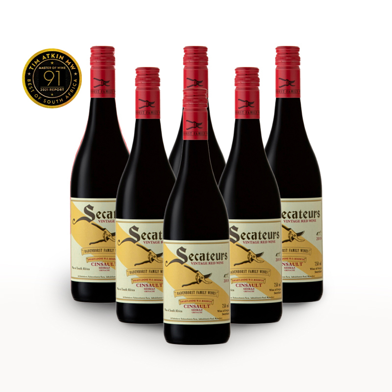 6x Secateurs Red Blend 2021 | OneDayOnly