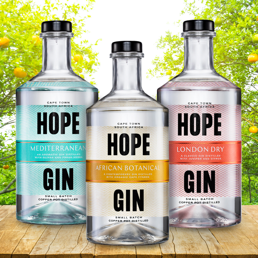 18% off on Hope Distillery 3x 750ml Gin Bundle | OneDayOnly