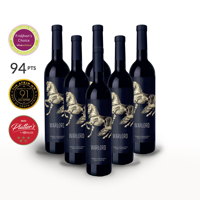 19% off on Cavalli Wine Estate 6x Warlord 2019 | OneDayOnly
