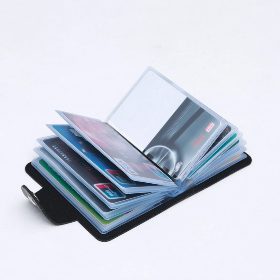 75% off on 2x Card Holders with Clip Closures | OneDayOnly