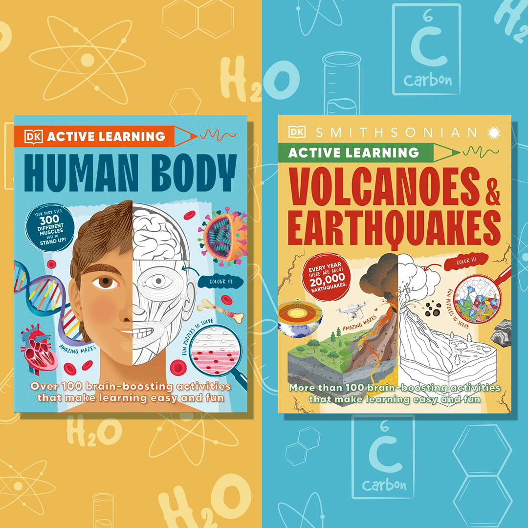27% off on Human Body and Volcanoes & Earthquakes | OneDayOnly