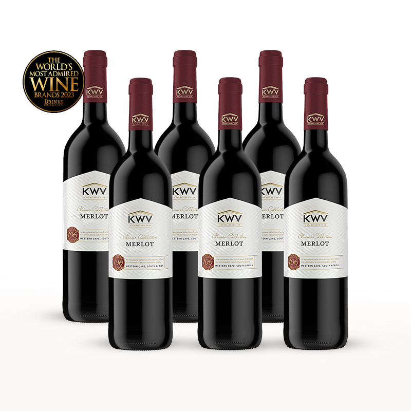 26% off on KWV 6x Classic Merlot 2022 | OneDayOnly