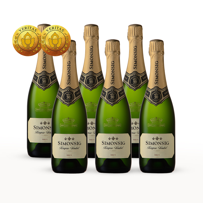15% off on Simonsig 6x Brut or 6x Brut Rosé | OneDayOnly
