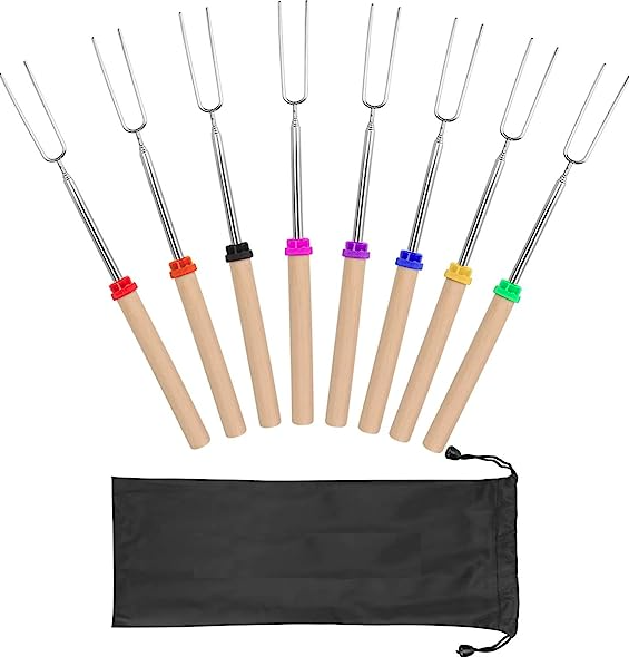 35% off on Sizzle 8x Telescopic Roasting Forks | OneDayOnly