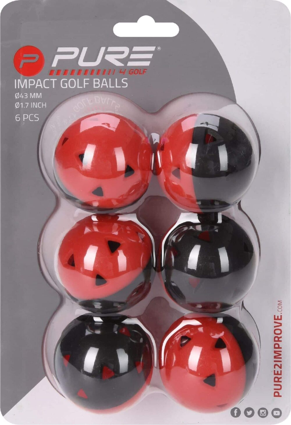 21% off on Pure 2 Improve Golf Impact Balls | OneDayOnly