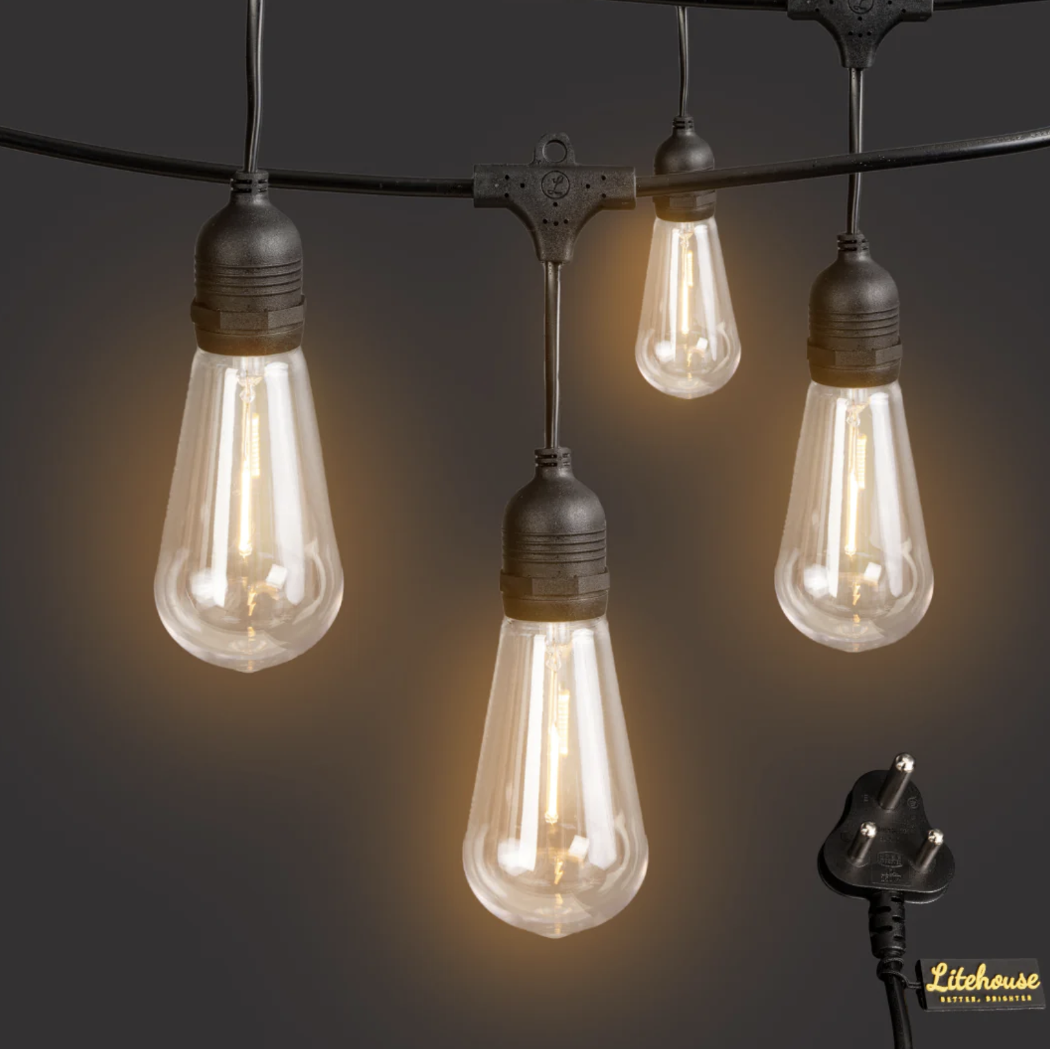 32% off on Litehouse 12m LED Bulb String Lights | OneDayOnly
