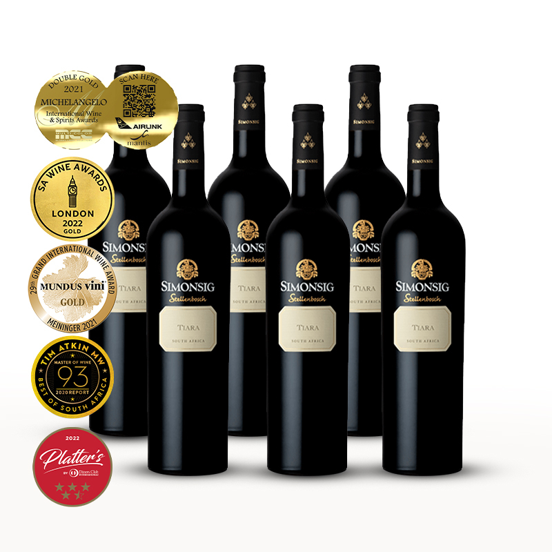 14% off on Simonsig 6x Tiara 2019 | OneDayOnly