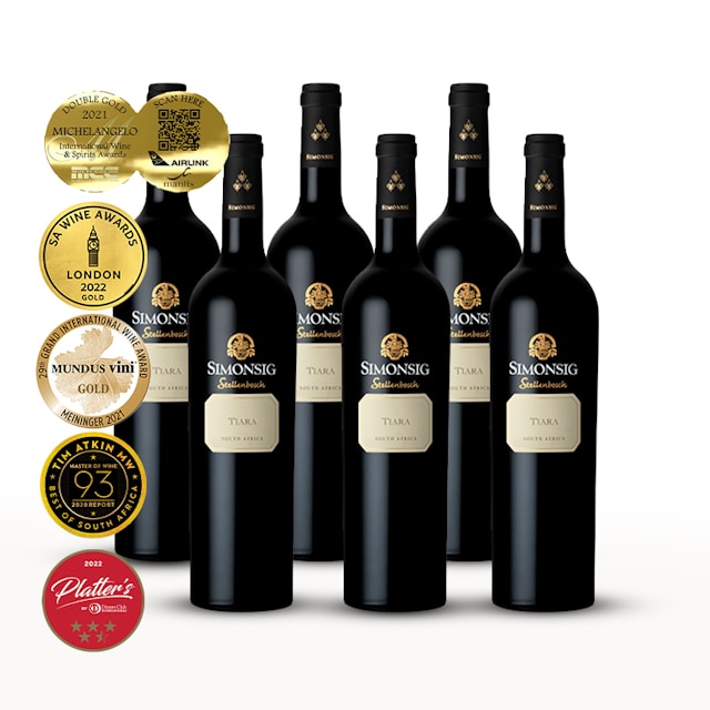 Simonsig 6x Tiara 2019 | OneDayOnly