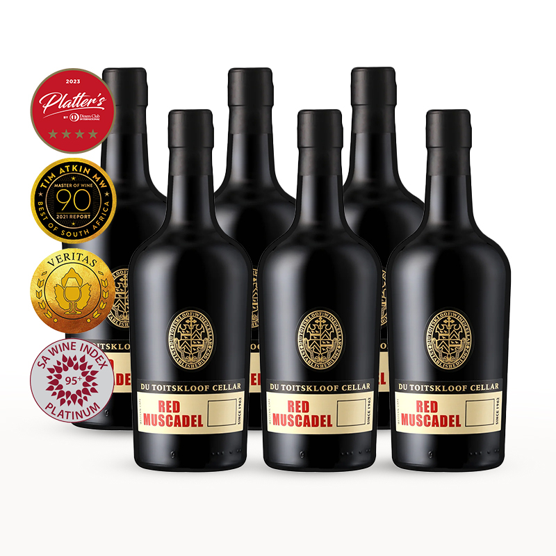 21% off on Du Toitskloof 6x Red Muscadel 2020 | OneDayOnly
