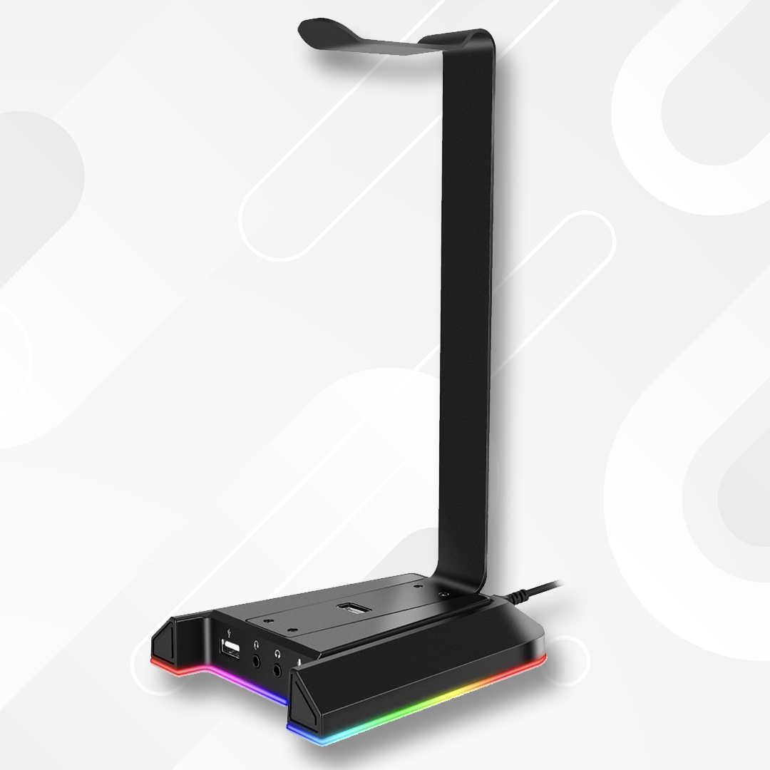 30% off on Aluminium RGB Headphone Stand | OneDayOnly