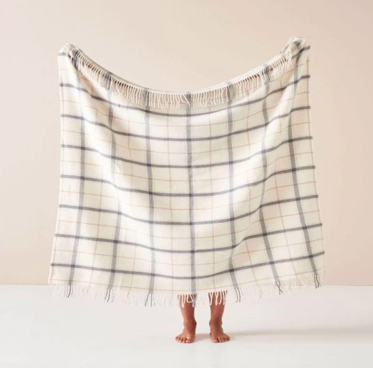 47% off on Linen House Wool Check Throw | OneDayOnly