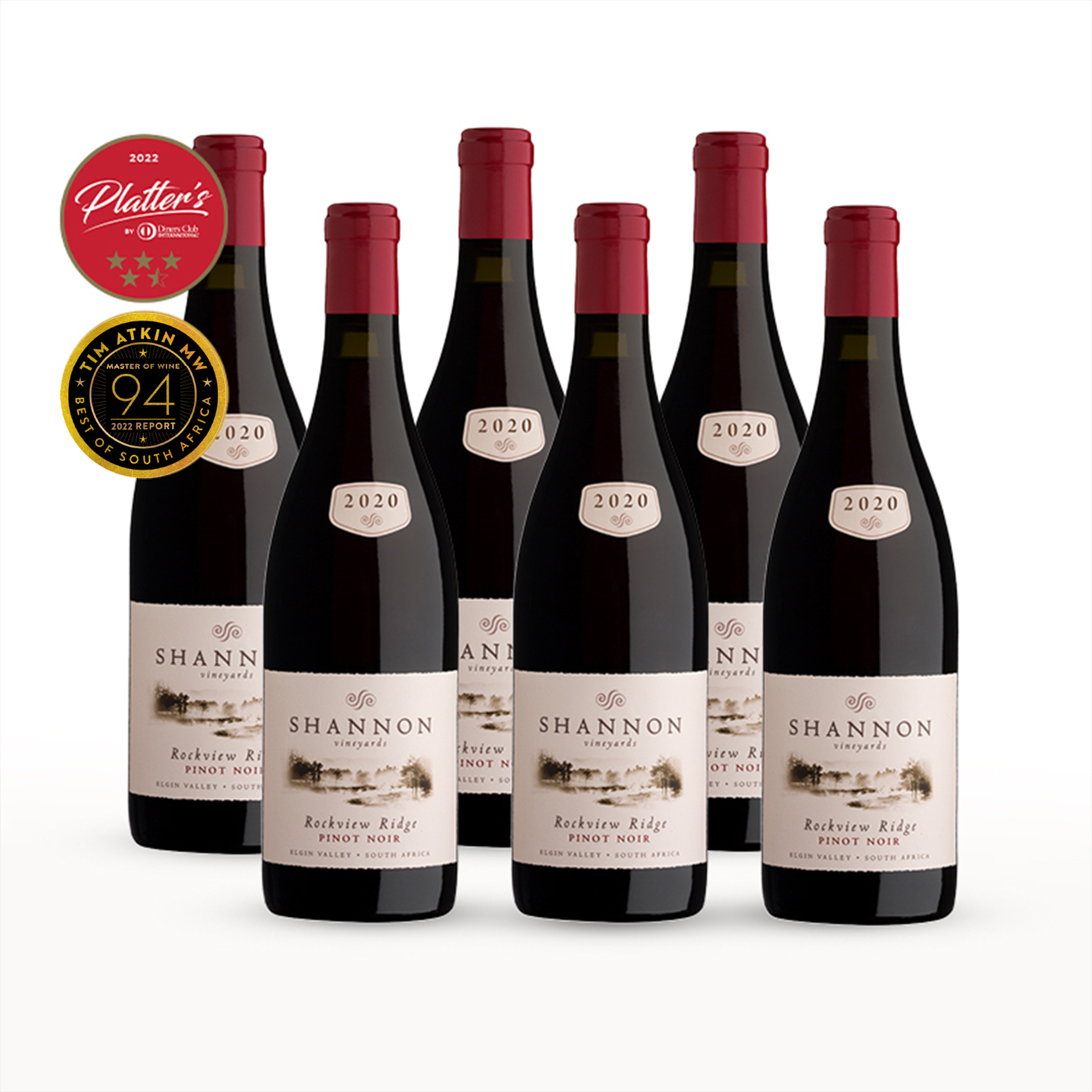 R250 off on 6x Rockview Ridge Pinot Noir 2020 | OneDayOnly