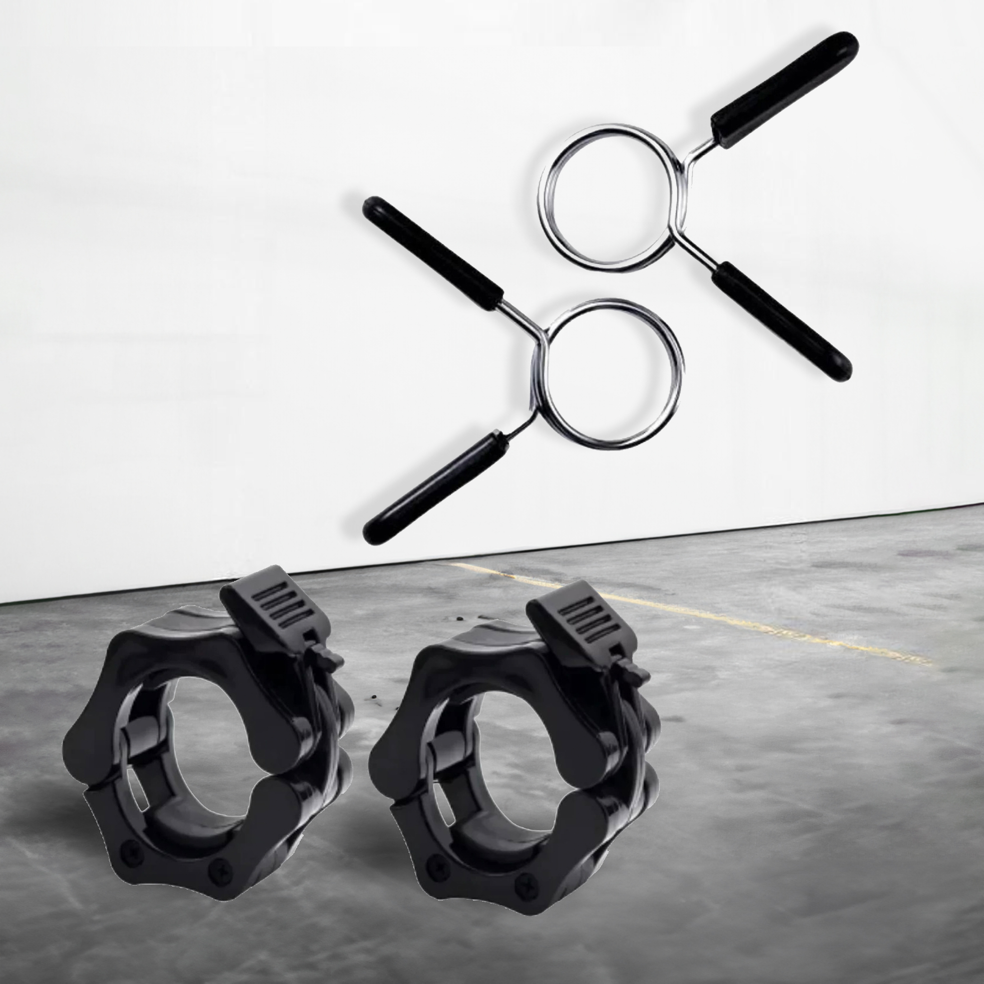 17% off on 5cm Olympic Barbell Clips/Collars | OneDayOnly