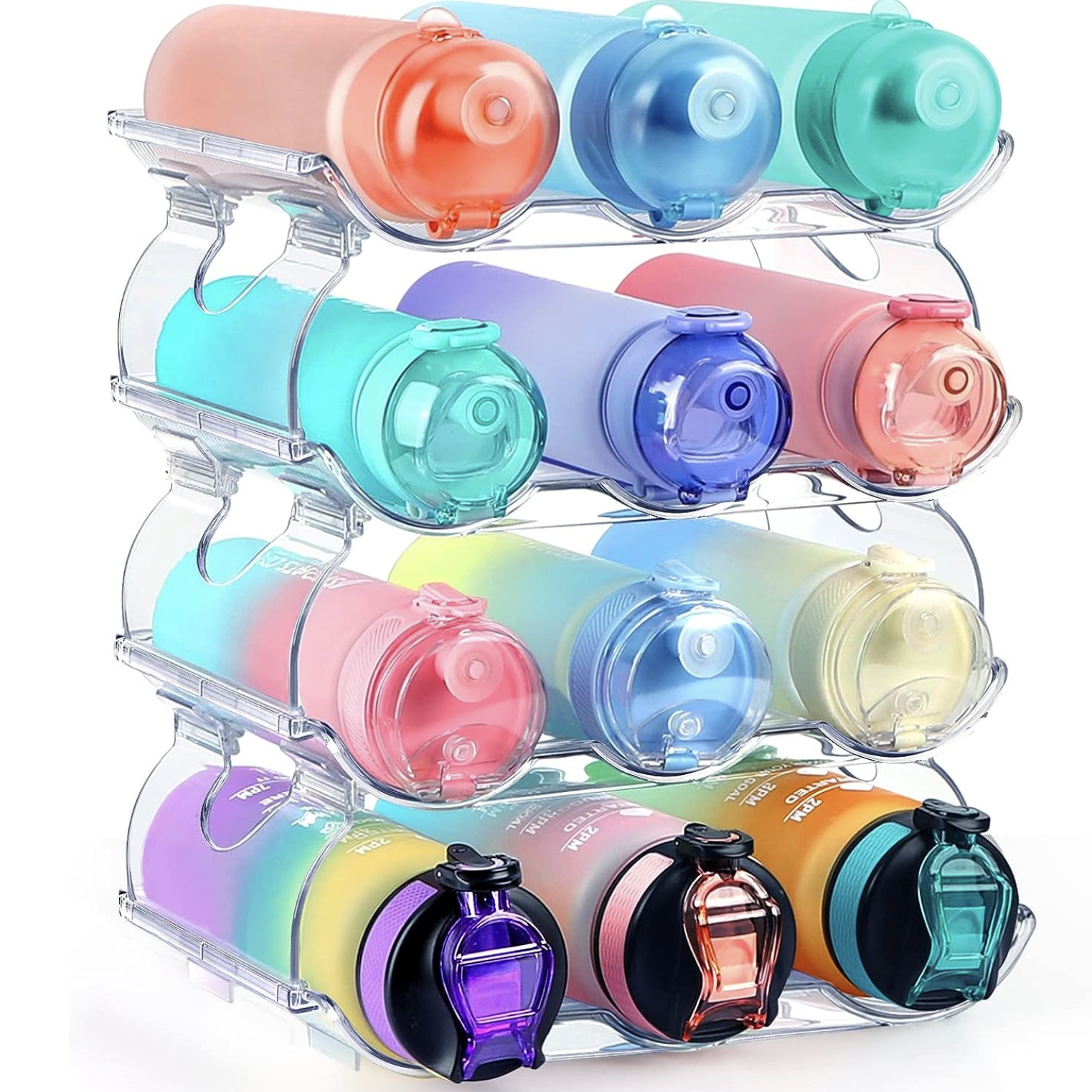 25% off on 4x Stackable Bottle Organisers | OneDayOnly