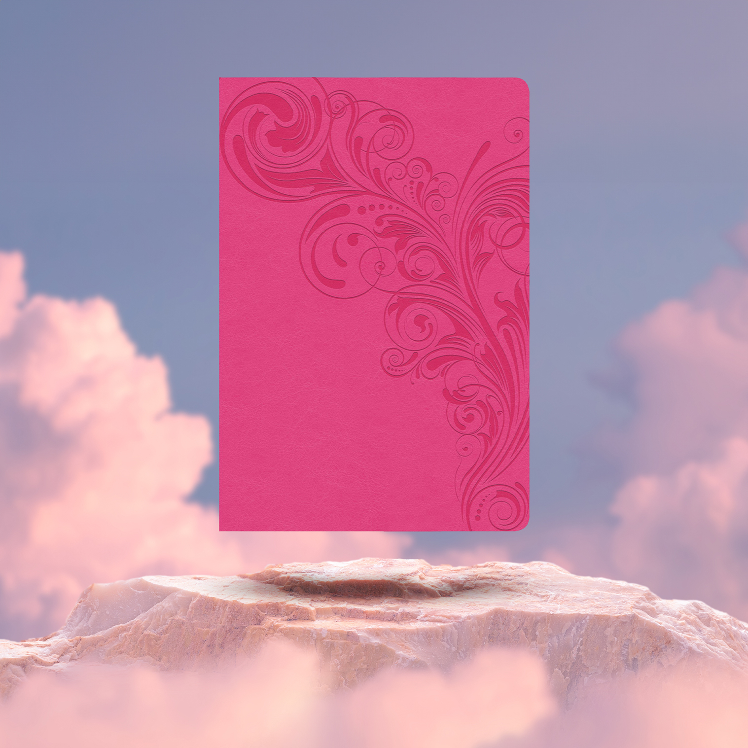 40% off on Pink Faux Leather Bible | OneDayOnly