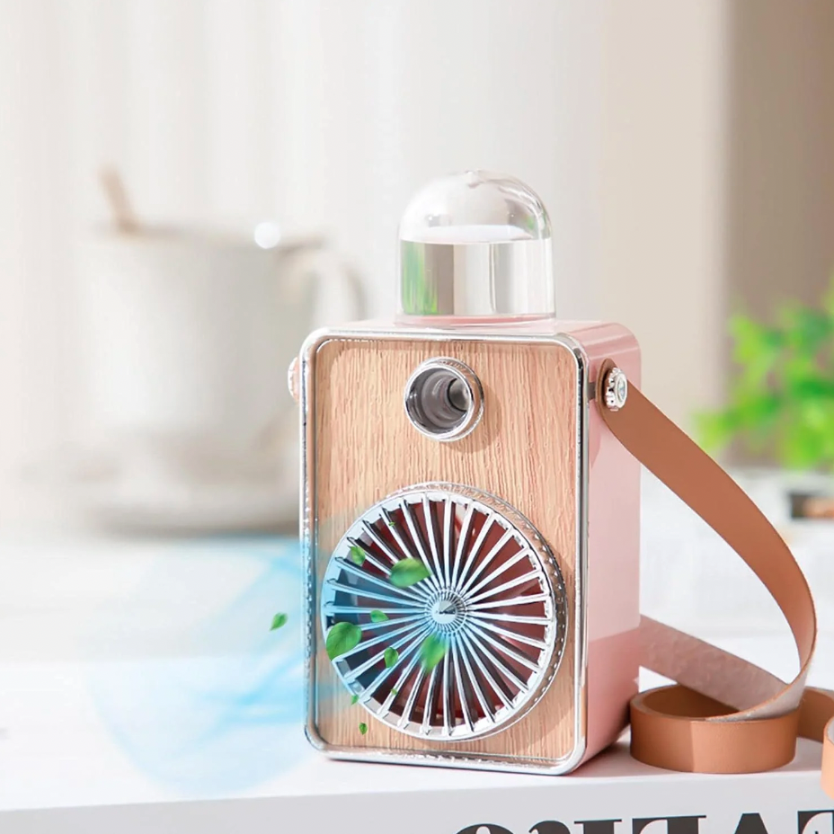 43% off on 2x Rechargeable Mini Mist Fans | OneDayOnly