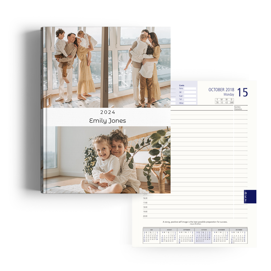 41% off on BurblePix Personalized A4 2024 Diary | OneDayOnly