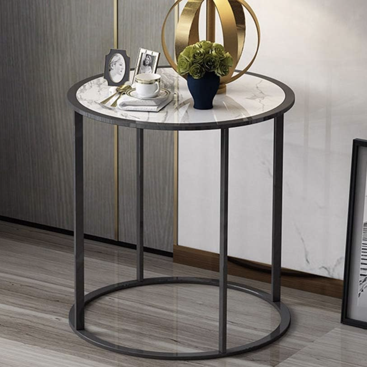 58% off on Trends 2x Round Metal Side Tables | OneDayOnly