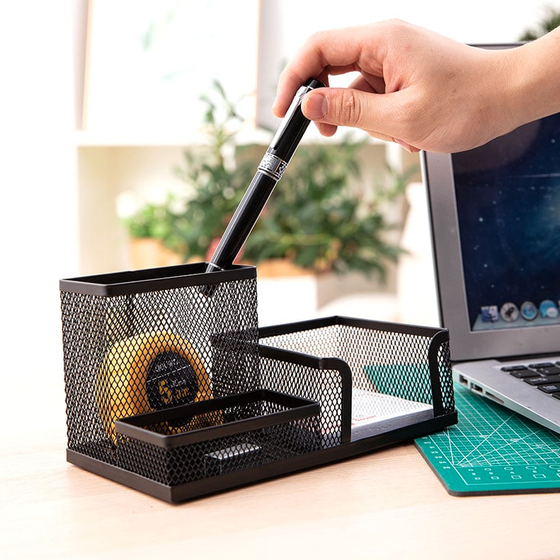 40% off on Deli Wire Mesh Desk Organiser | OneDayOnly