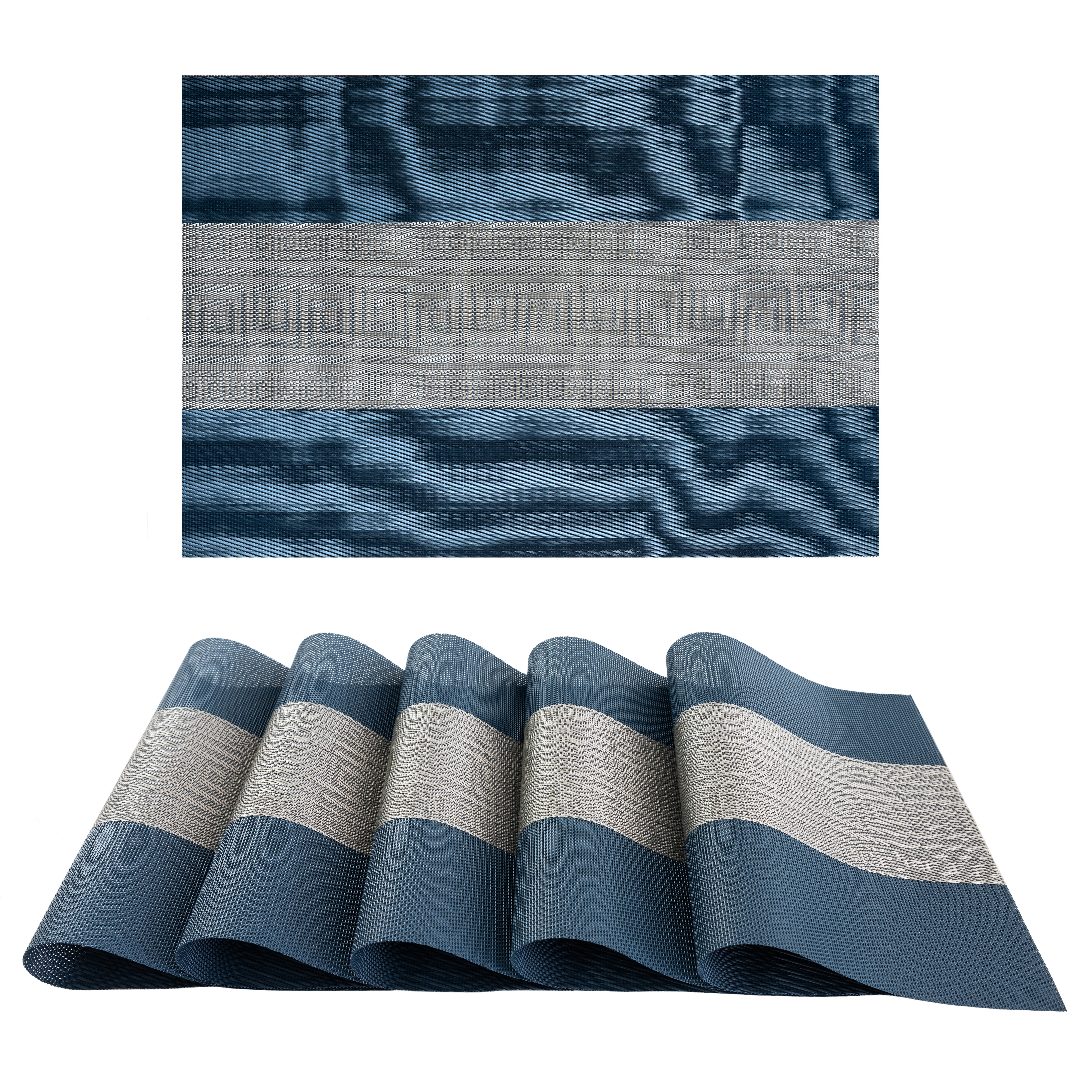 43% off on 6x Aztec Pattern PVC Placemats | OneDayOnly