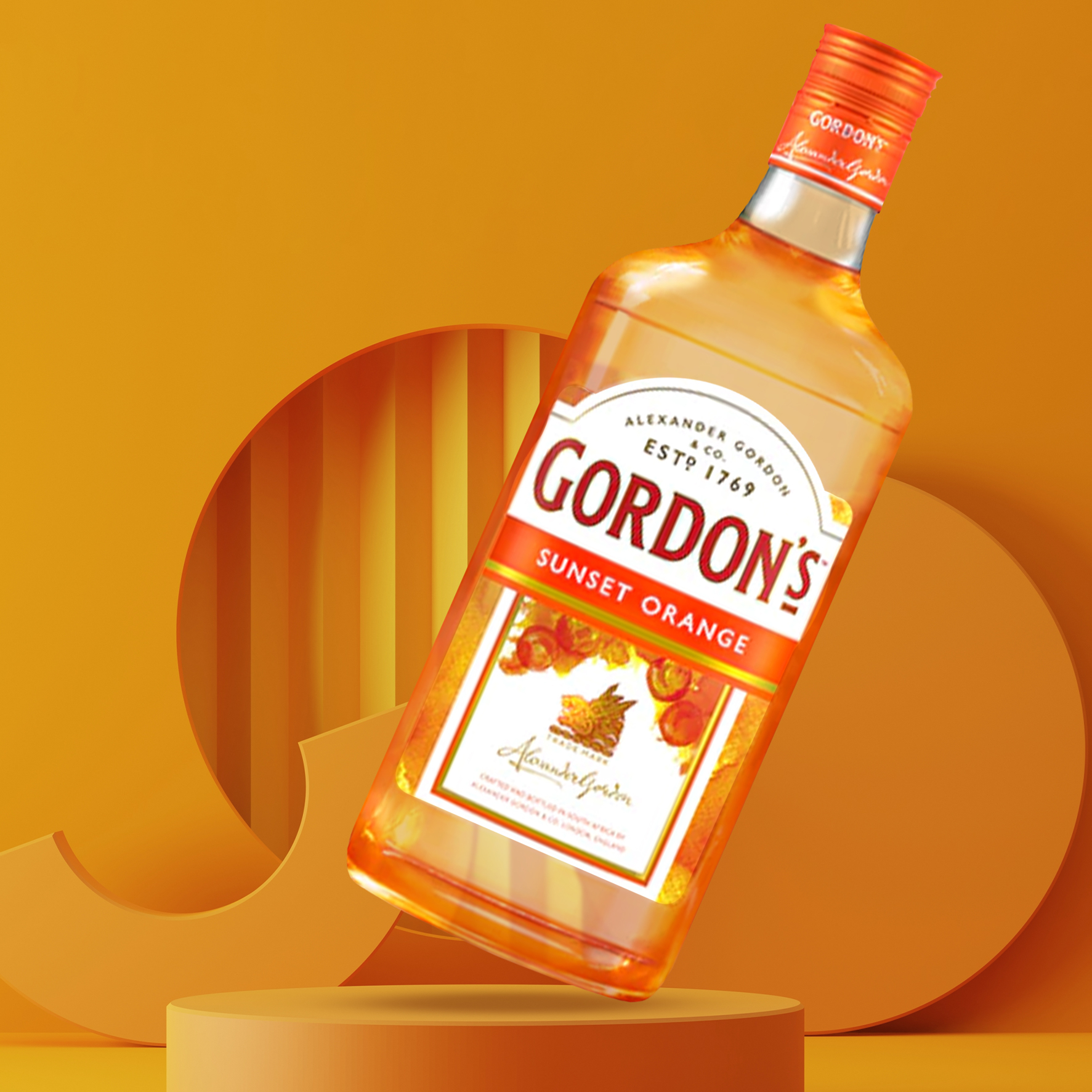 16% off on Gordon's 750ml Sunset Orange Gin | OneDayOnly