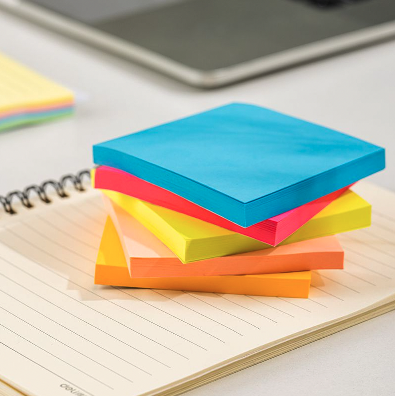 55% off on Deli 2x 400-Sheet Sticky Note Cubes | OneDayOnly