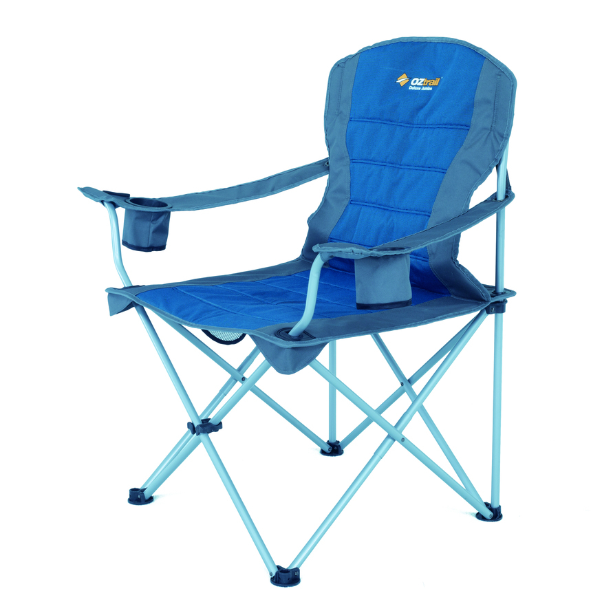 13% off on Oztrail 140Kg Deluxe Jumbo Arm Chair | OneDayOnly