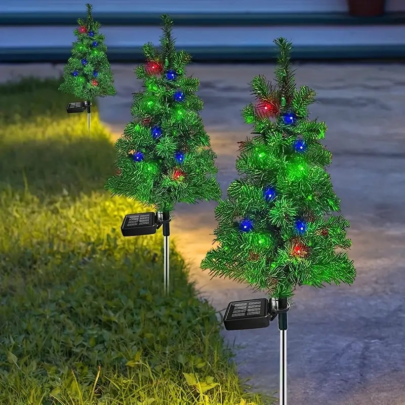 69% off on 2x Solar Christmas Tree Lights | OneDayOnly