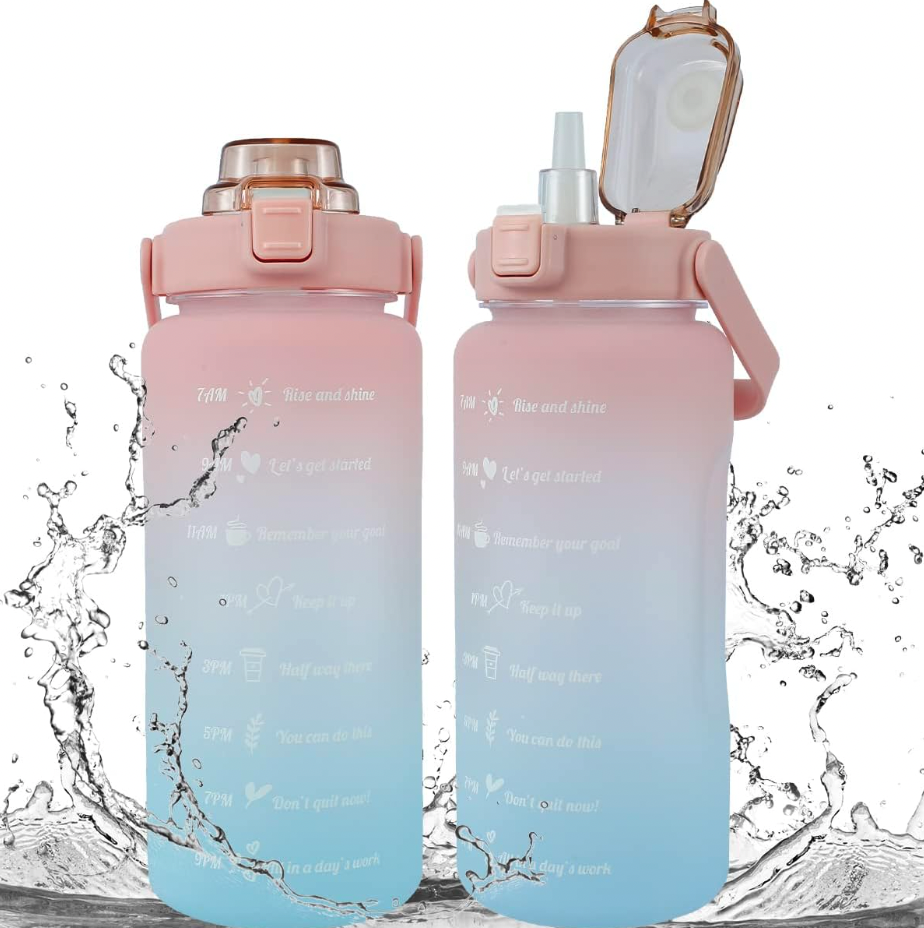 34 Off On 4x 2l Motivational Water Bottles Onedayonly