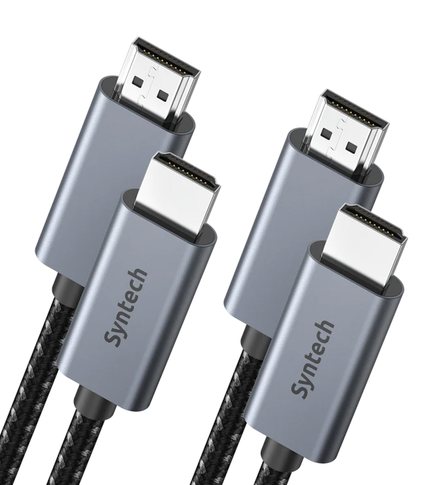 34% off on Syntech 2x 4K HDMI to HDMI Cables | OneDayOnly