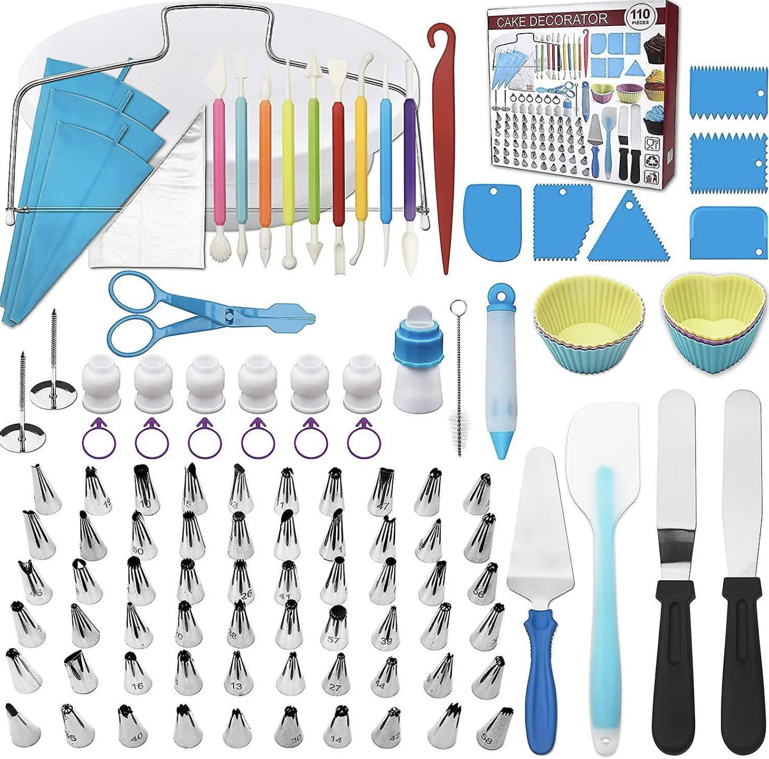 30% off on 110-Piece Cake Decorating Set | OneDayOnly