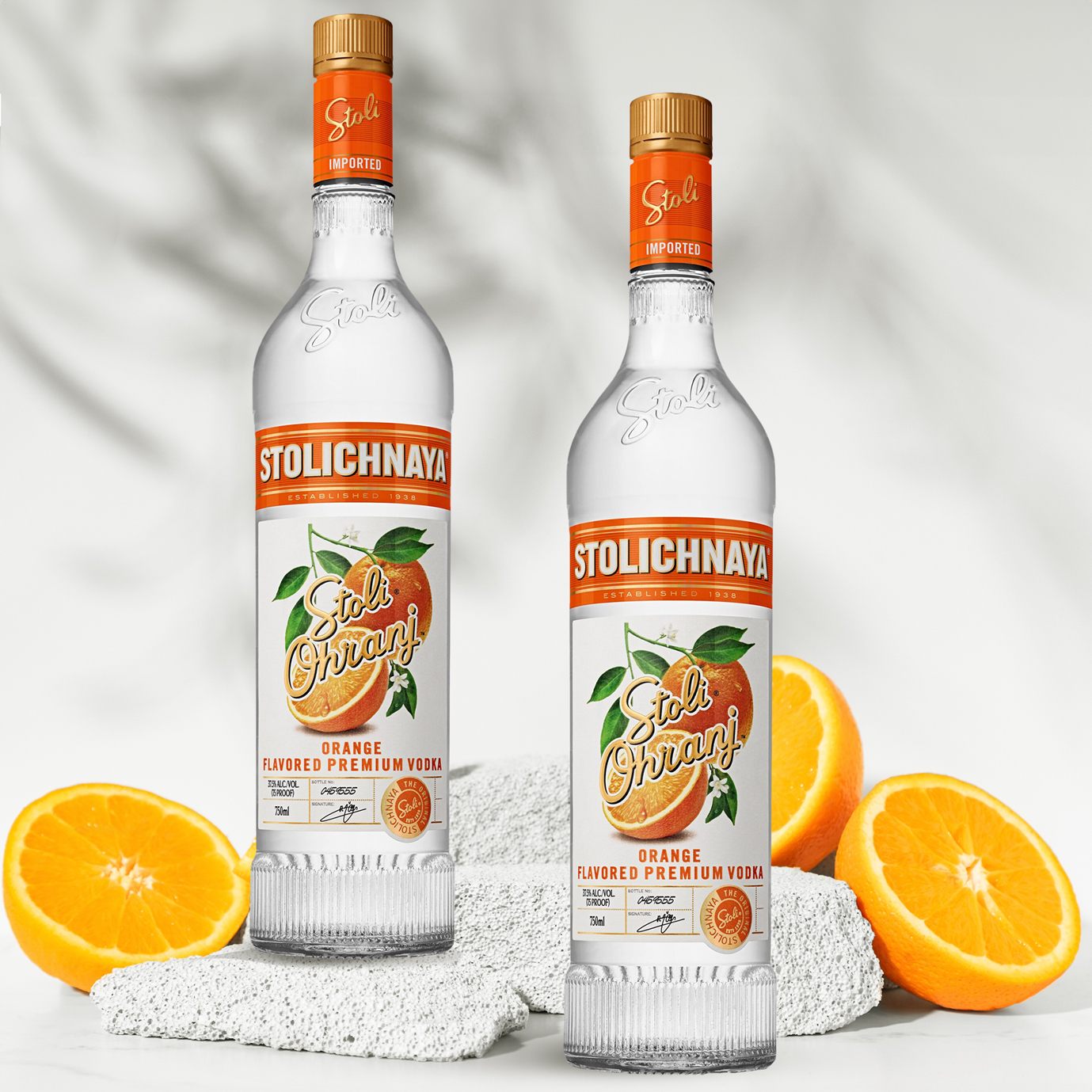39% off on Stoli 2x 750ml Orange Vodka | OneDayOnly