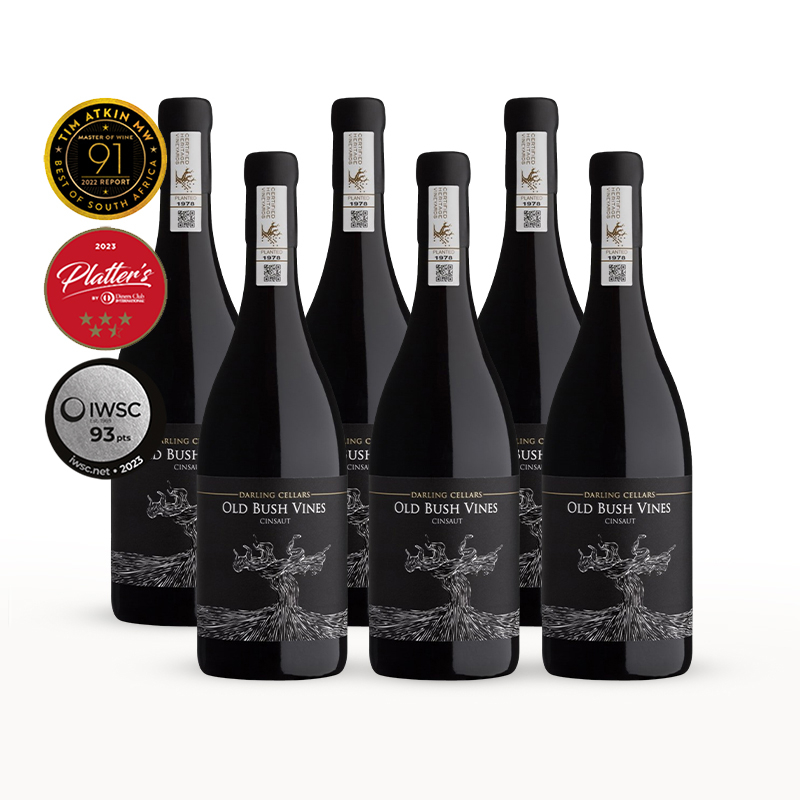 20% off on 6x Old Bush Vines Cinsaut 2018 | OneDayOnly