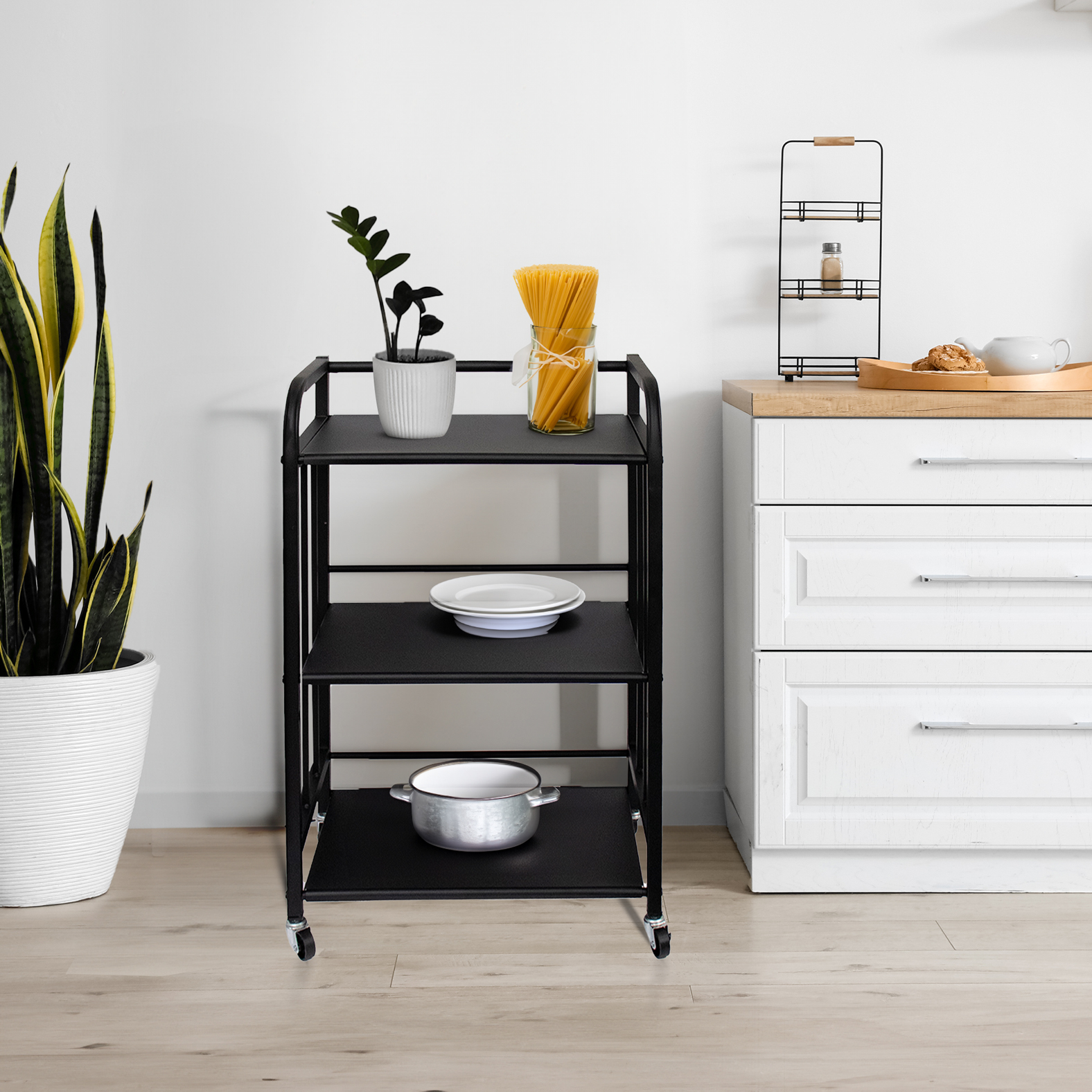 27% off on Neated 3-Tier Storage Rack Trolley | OneDayOnly