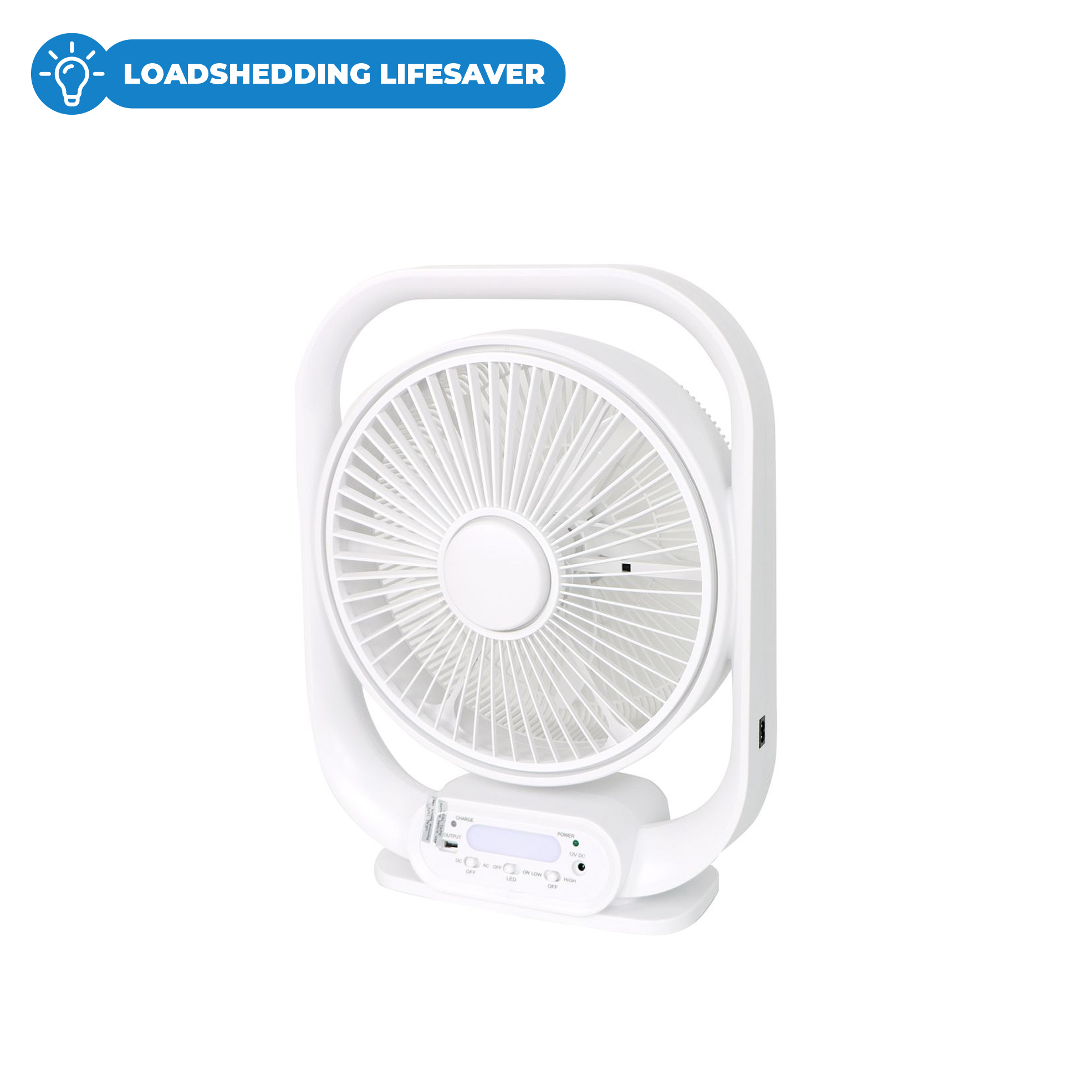 31% off on Rechargeable Fan with Power Bank | OneDayOnly
