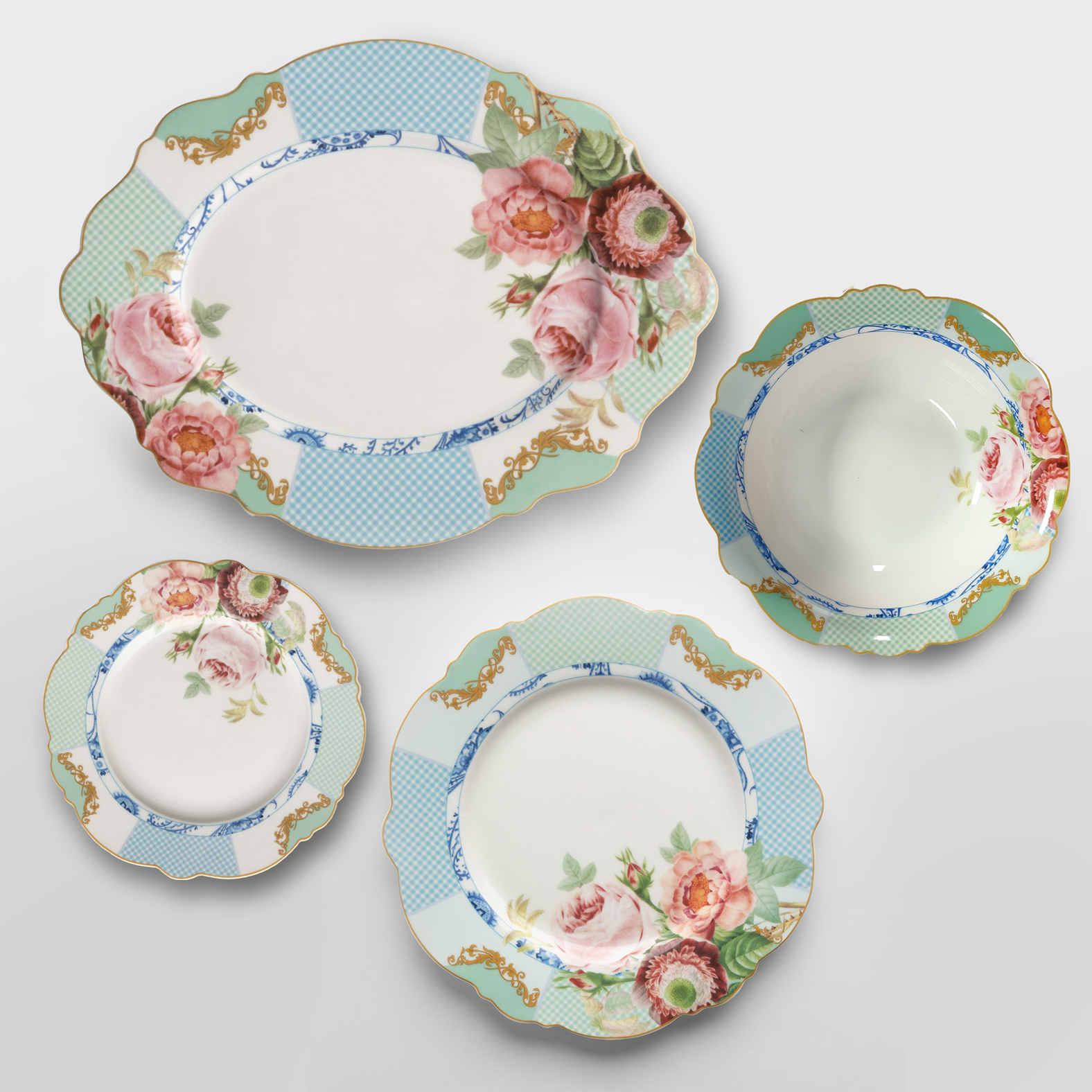 32% off on Italian Rose Dinner Set | OneDayOnly