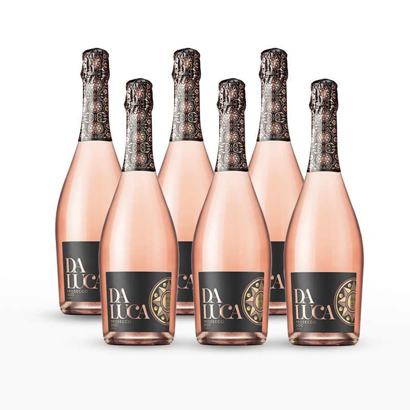 16% off on Da Luca 6x Prosecco DOC Rosé 2020 | OneDayOnly