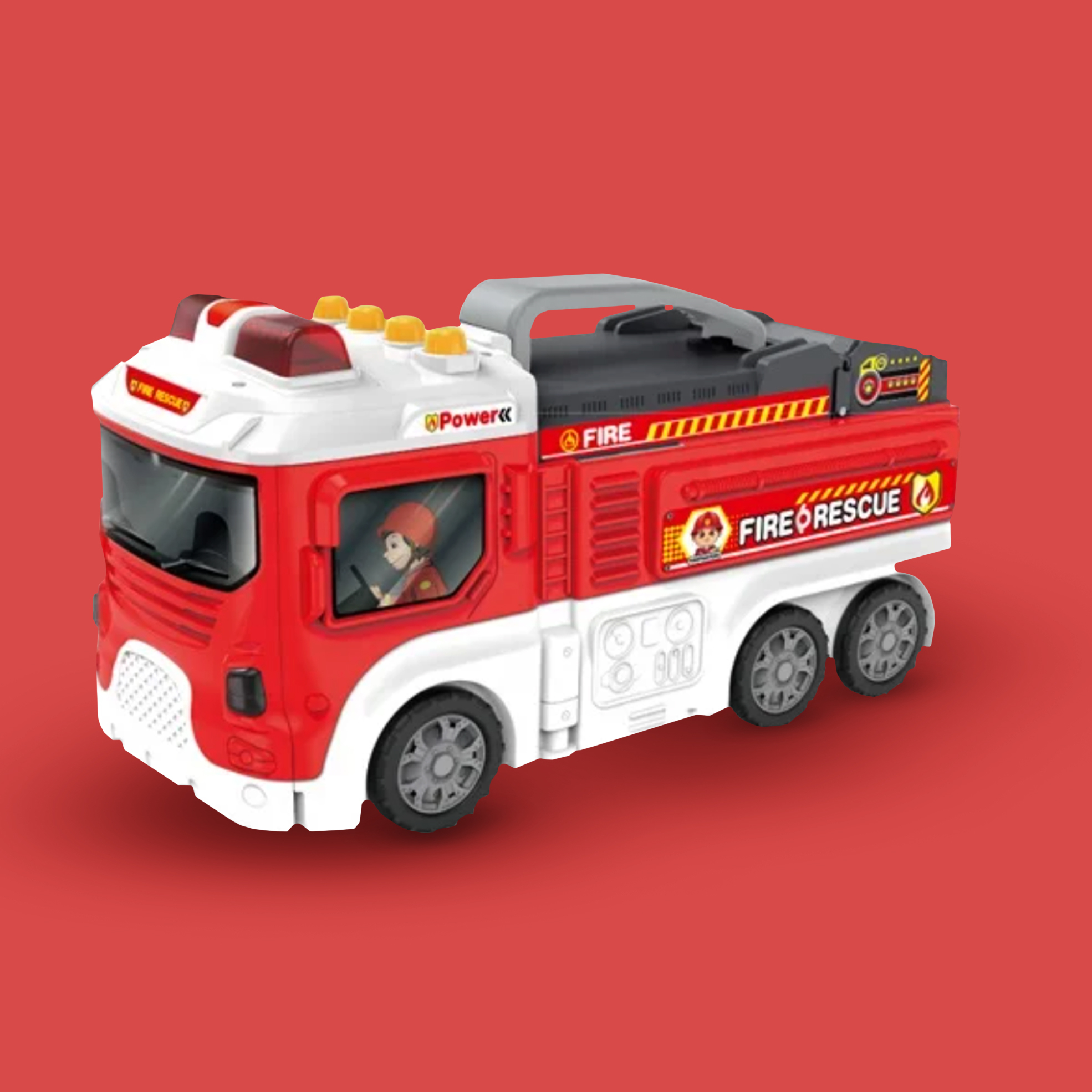 36% off on Time2Play Fire Rescue Truck Play Set | OneDayOnly