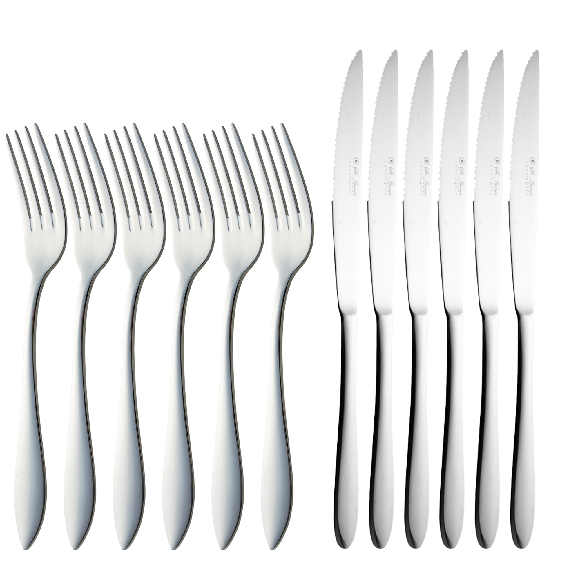 31% off on 12-Piece Steak Knife & Fork Set | OneDayOnly