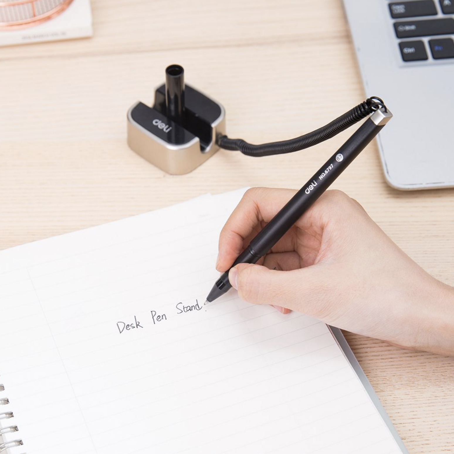 45% off on Deli 2x Desk Pen Stands with Pens | OneDayOnly