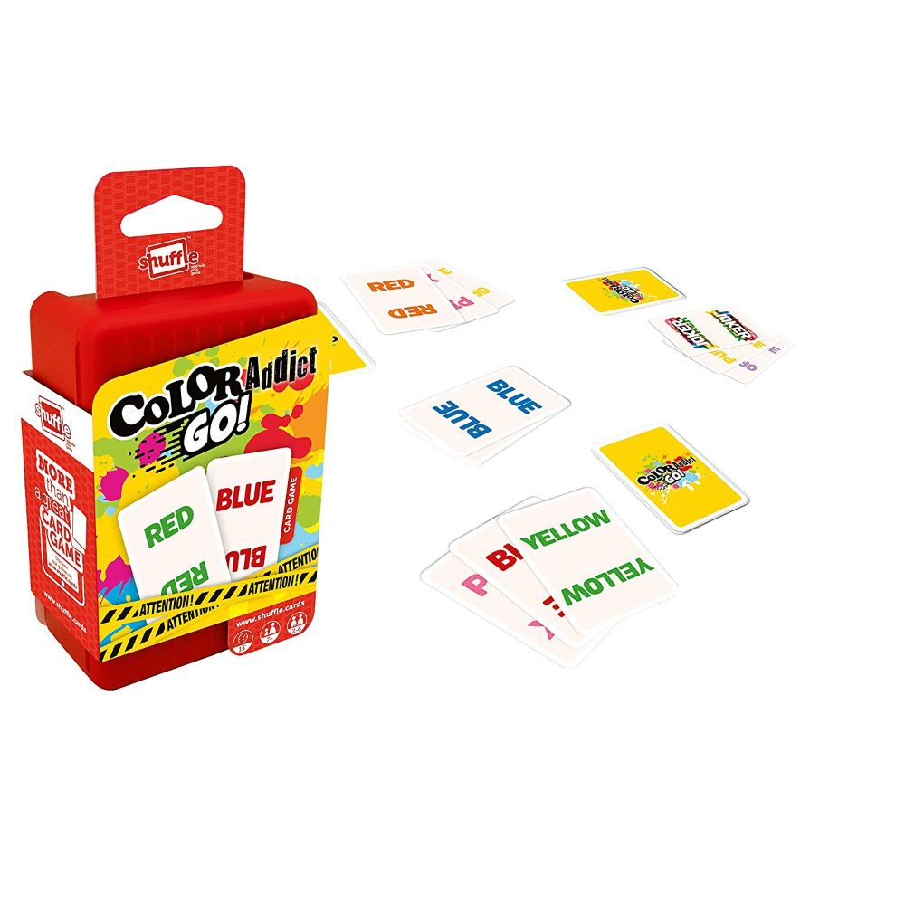38% off on Shuffle Colour Addict Go Card Game | OneDayOnly