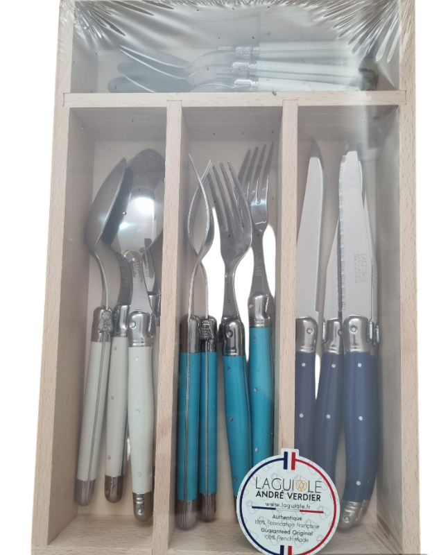 40% off on 16-Piece Cutlery Set in Wooden Box | OneDayOnly