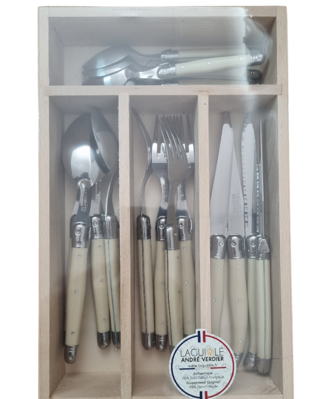 31% off on 16-Piece Cutlery Set in Wooden Box | OneDayOnly