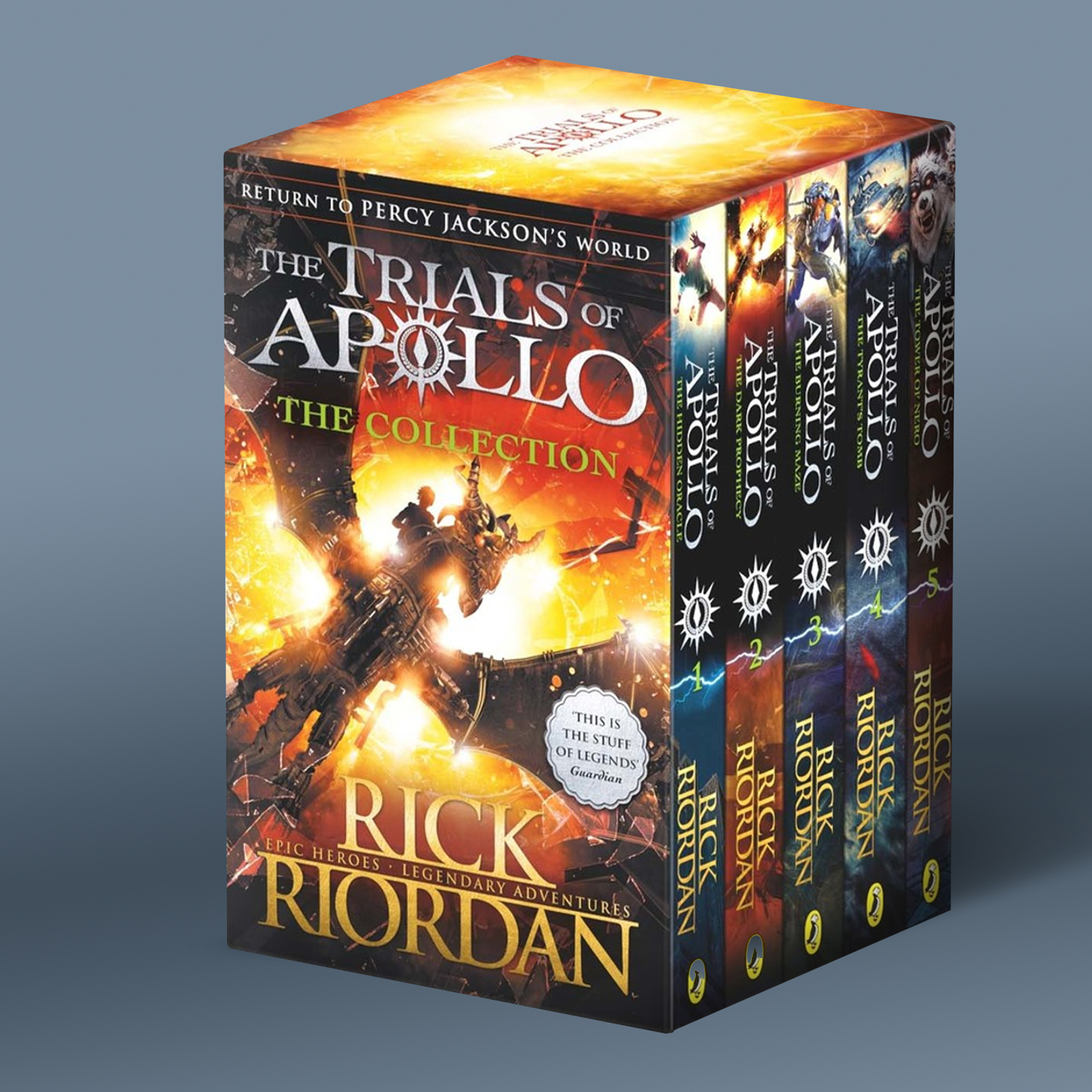 23% off on Rick Riordan Trials of Apollo Boxset | OneDayOnly
