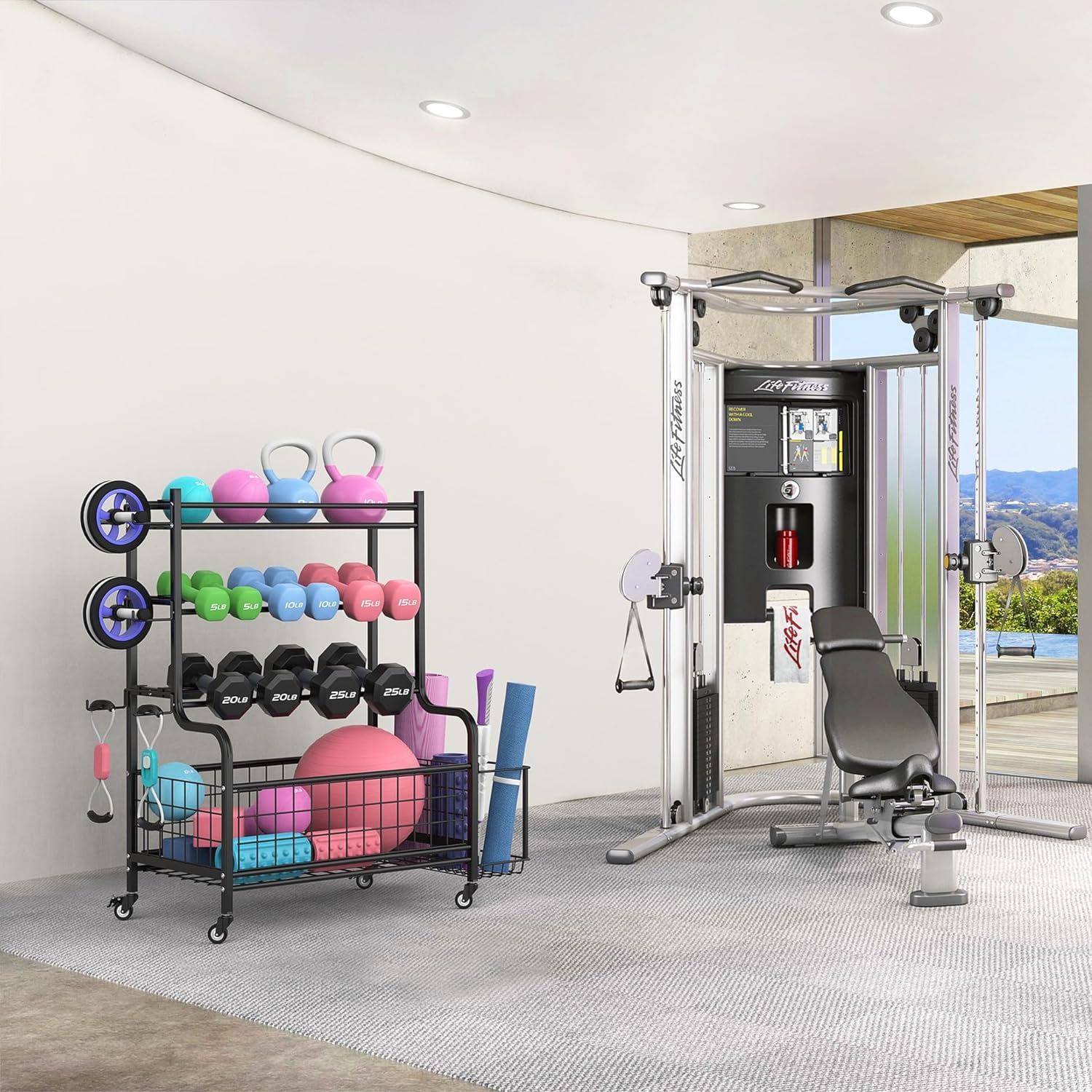 36% off on FitForge Gym Storage Rack | OneDayOnly