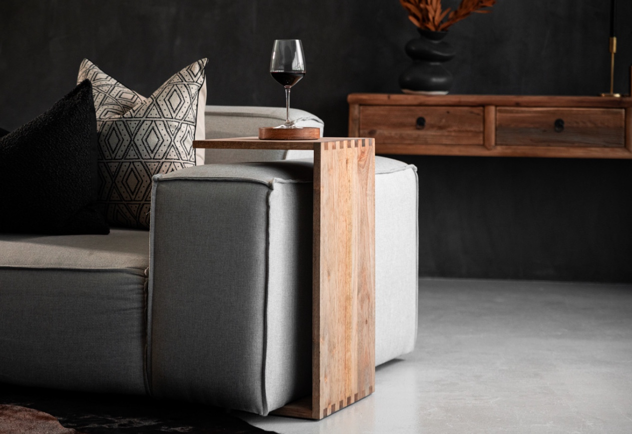 24% off on Blair Rubberwood Arm Table | OneDayOnly