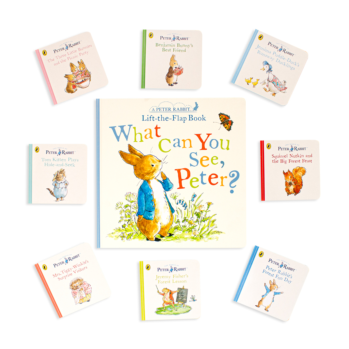 28% off on Lift-the-Flap, Board Books & Play Set | OneDayOnly